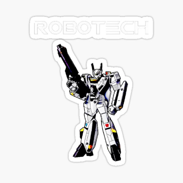 "Robotech 80s Cartoon Classic" Sticker for Sale by Alastair42 | Redbubble