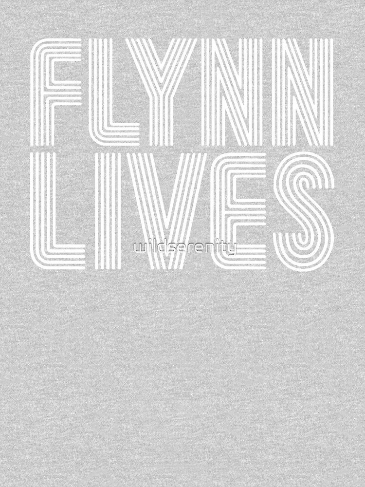 "Flynn lives" Essential T-Shirt for Sale by wildserenity | Redbubble