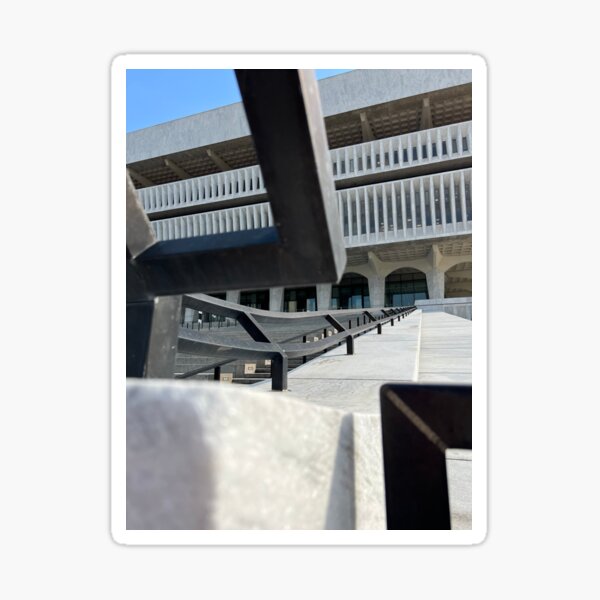 "Museum Railing " Sticker for Sale by cathpinc | Redbubble