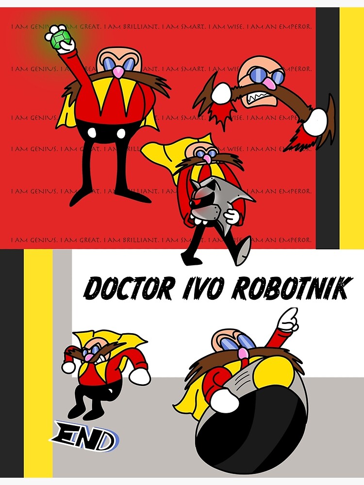 Dr Ivo Robotnik Premium Matte Vertical Poster