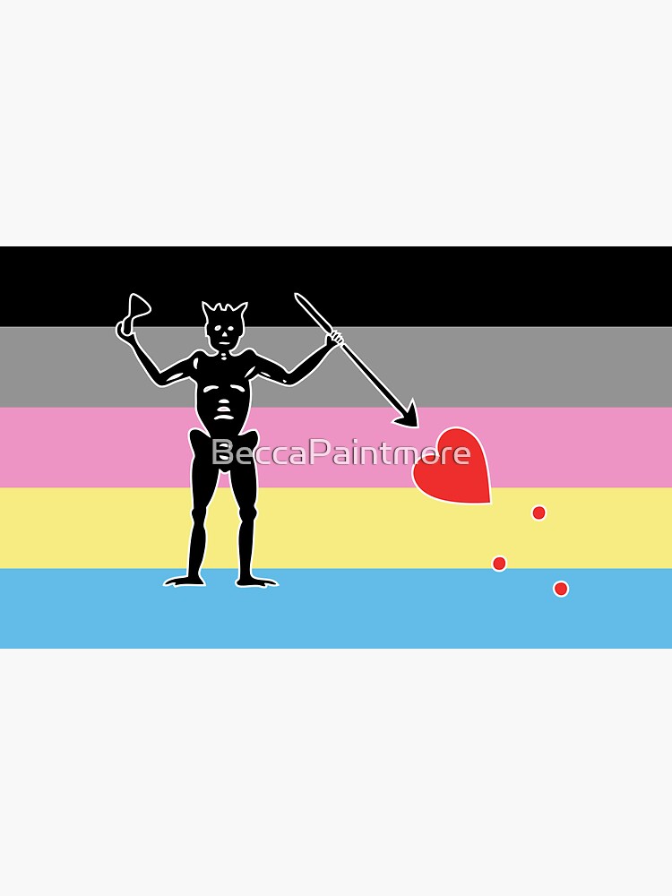 "Polygender Pride - Blackbeard" Sticker for Sale by BeccaPaintmore ...