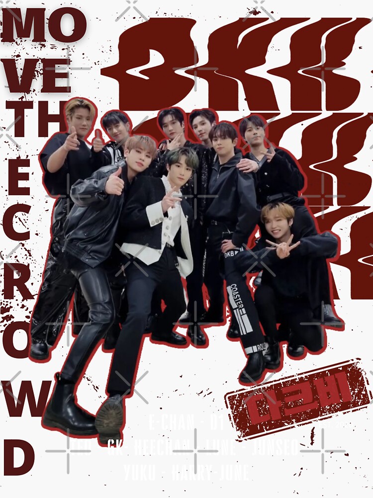 "Move The Crowd" Sticker for Sale by m8idk | Redbubble