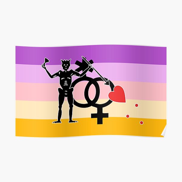 "Trixic Pride - Blackbeard" Poster for Sale by BeccaPaintmore | Redbubble