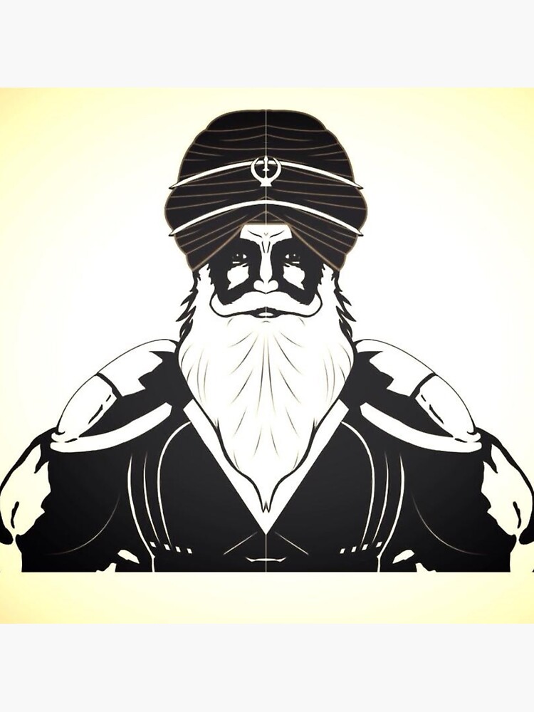 "Sikh Warrior" Sticker for Sale by Ranjha | Redbubble