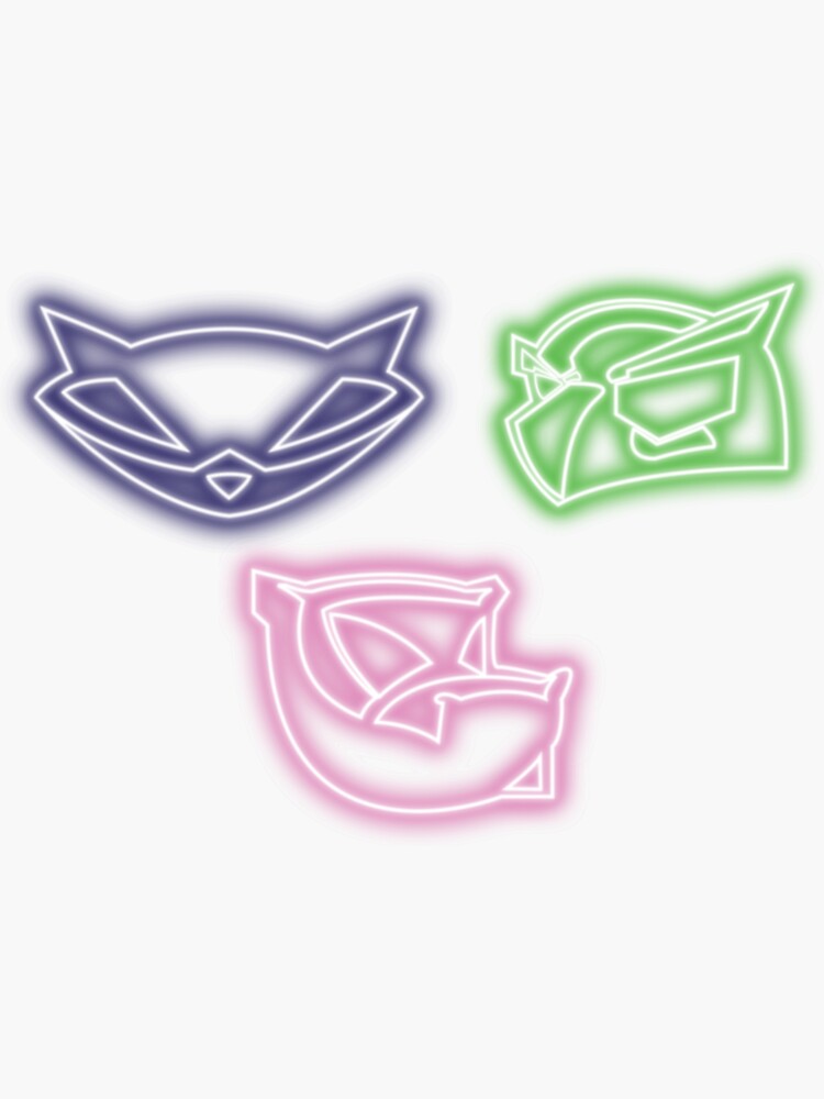 "Sly Cooper Gang Neon Sign" Sticker for Sale by NeonWalrus | Redbubble