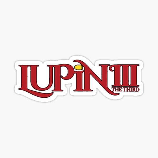 "Lupin the Third Anime" Sticker by Anime-nez | Redbubble