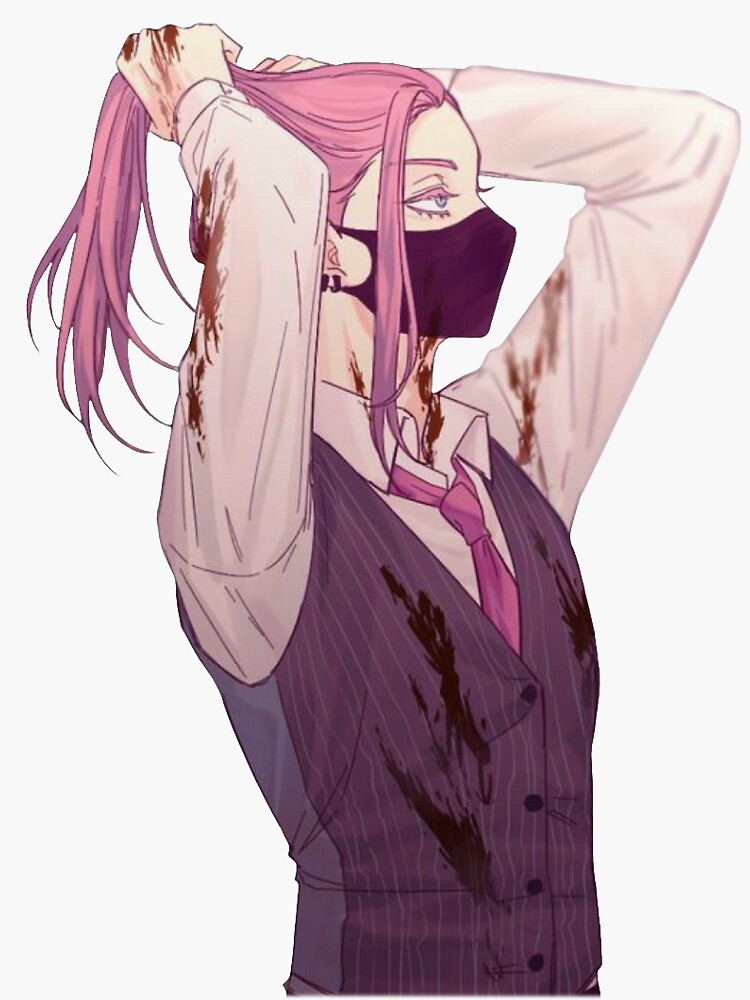 "Sanzu" Sticker for Sale by jennacrossman | Redbubble