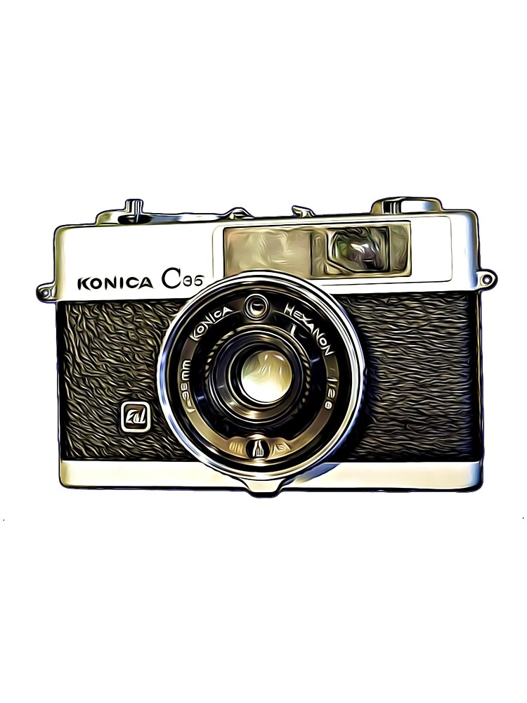 "Konica Vintage Camera" Poster for Sale by InspireMoment | Redbubble