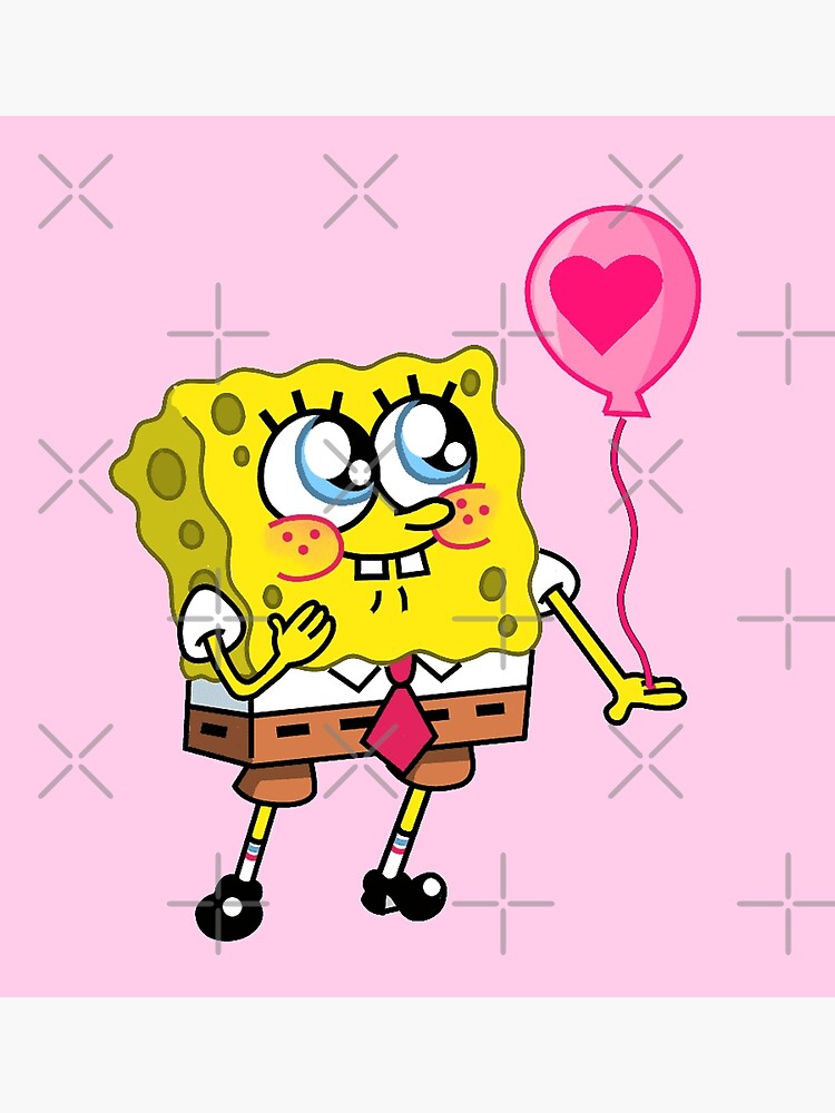 "cute spongebob art design" Poster for Sale by stillballin | Redbubble