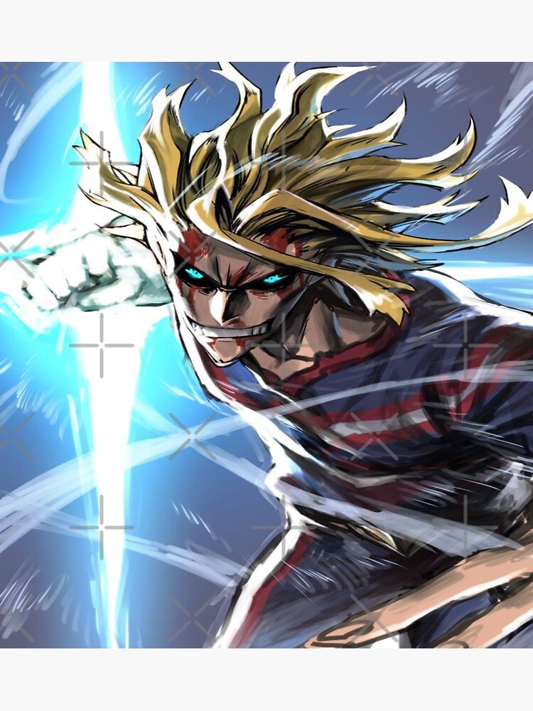 "My Hero Academia All Might" Sticker for Sale by barnetart | Redbubble