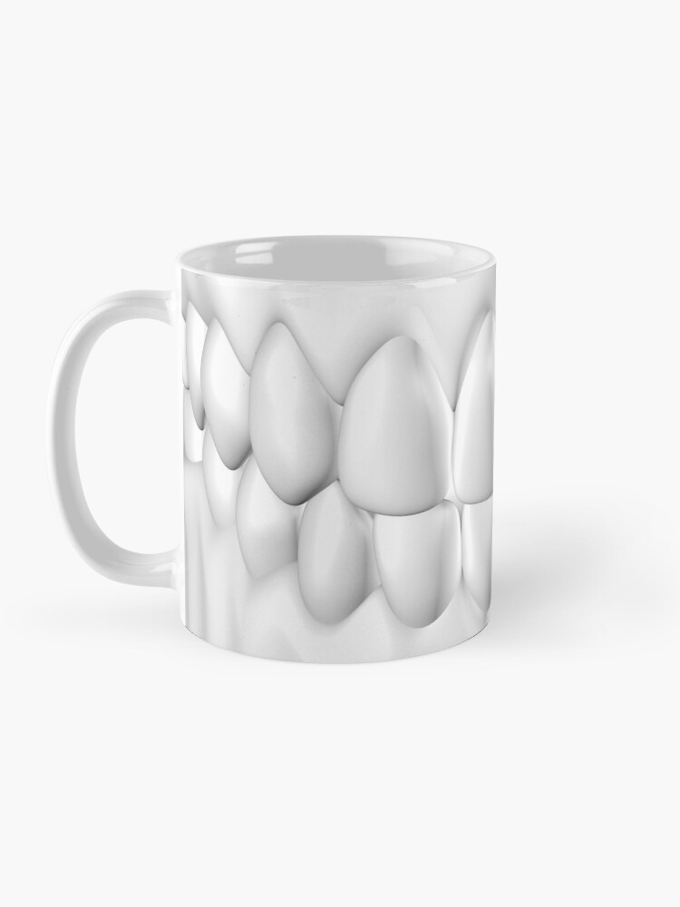 "White Teeth Smile Dental Art" Coffee Mug for Sale by dentalart | Redbubble