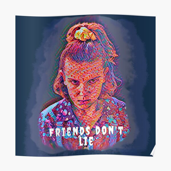 "Eleven of Stranger Things" Poster for Sale by Daiani-lima3h | Redbubble