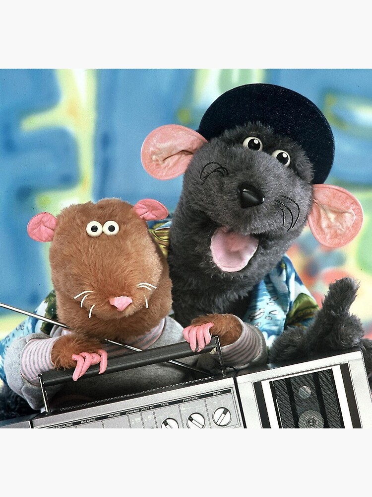 "Roland rat " Sticker for Sale by Glinda-39 | Redbubble