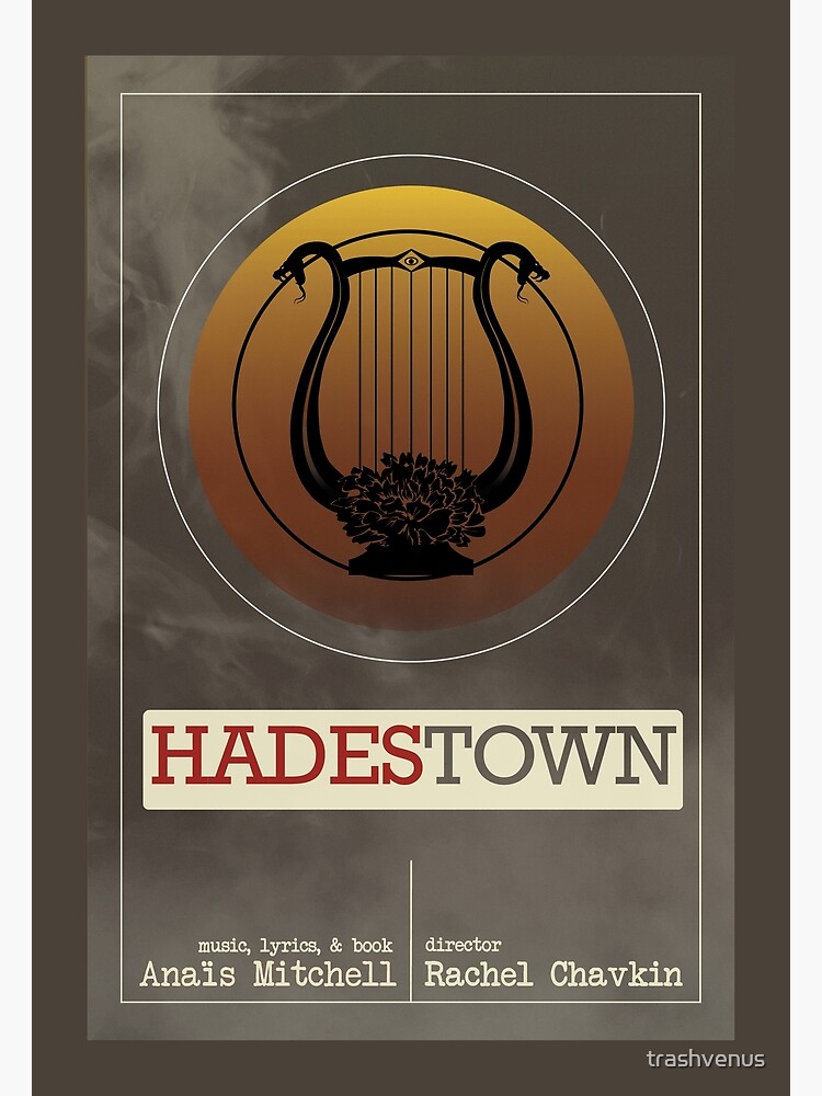 "HADESTOWN Musical Poster" Poster for Sale by trashvenus | Redbubble