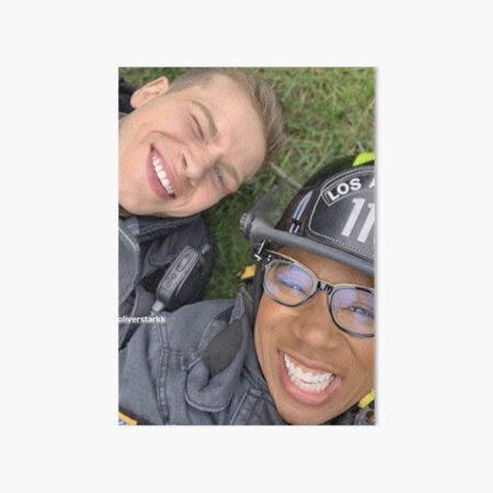 "Evan Buckley and Henrietta Wilson, 911" Art Board Print by taliamarab ...