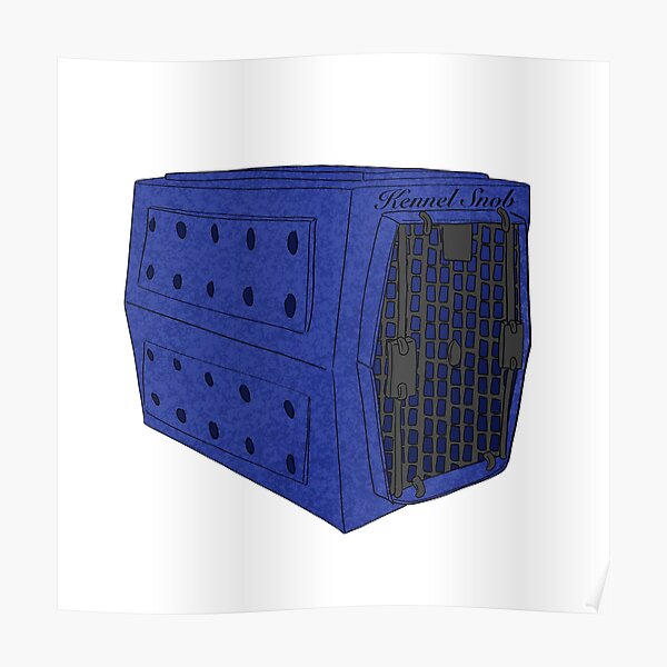 "Kennel Snob - Patriotic Blue Ruffland" Poster for Sale by DemiDog ...