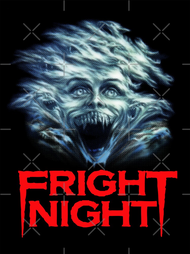 "Fright Night" Sticker for Sale by DCdesign | Redbubble