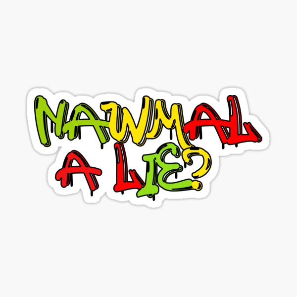 "Jamaican Slang and Sayings" Sticker for Sale by Xsndra | Redbubble