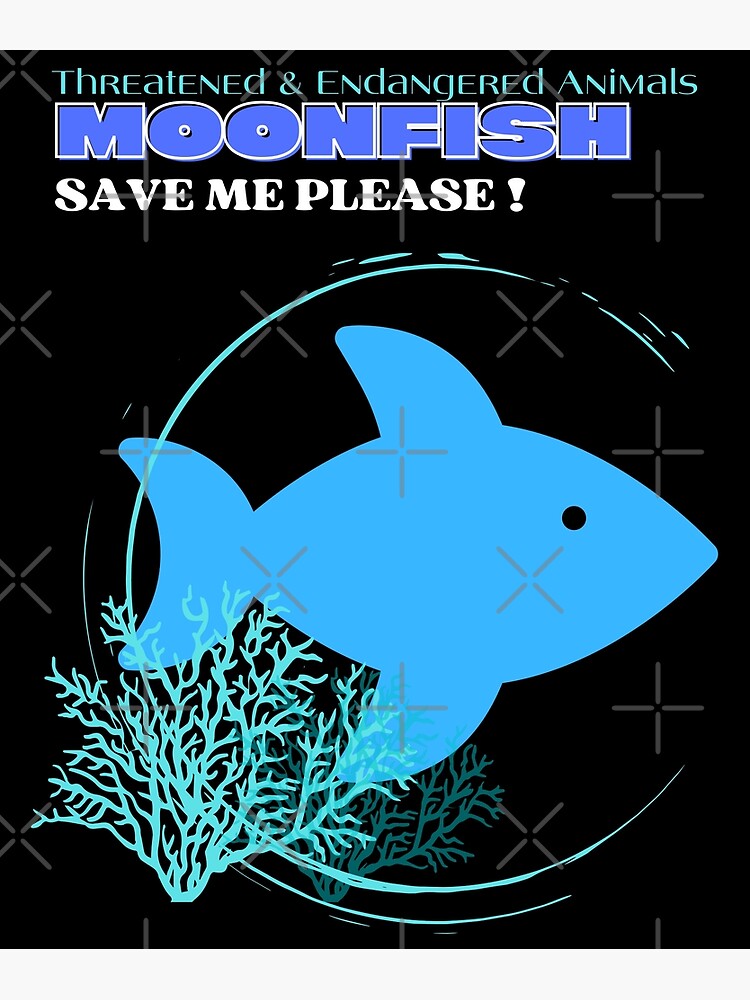 " Moonfish" Poster for Sale by yassooarts | Redbubble