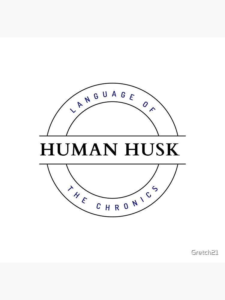 "Human Husk Logo" Photographic Print for Sale by Gretch21 | Redbubble