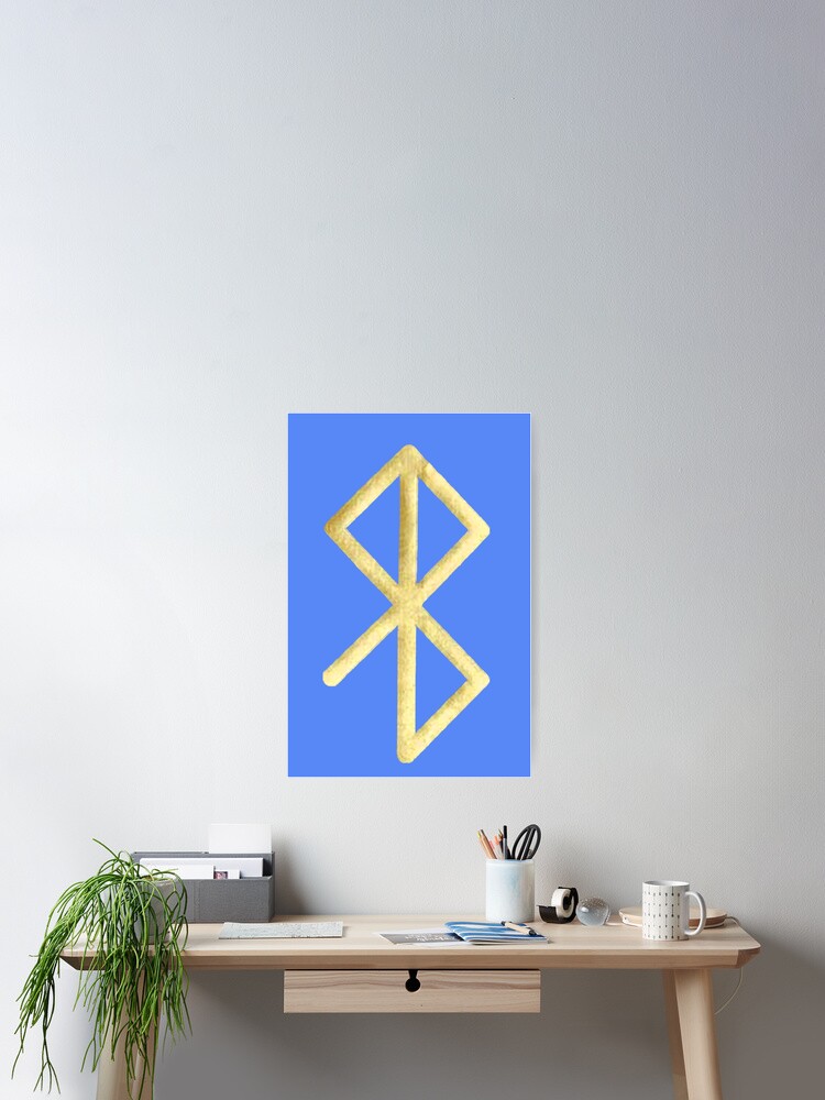 "Peace and Happiness Runic symbol" Poster for Sale by DigitalandPhoto ...