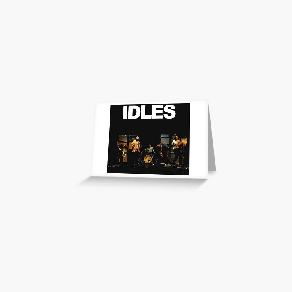 "Idles artwork - logo" Greeting Card by alubej7 | Redbubble