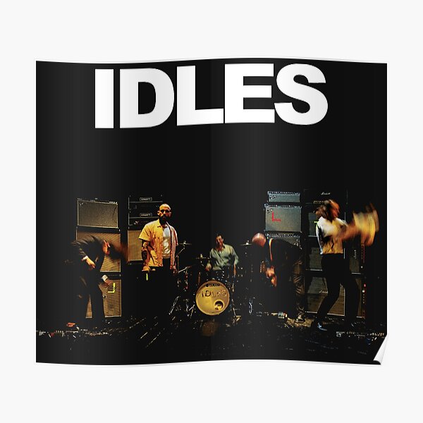"Idles artwork - logo" Poster for Sale by alubej7 | Redbubble