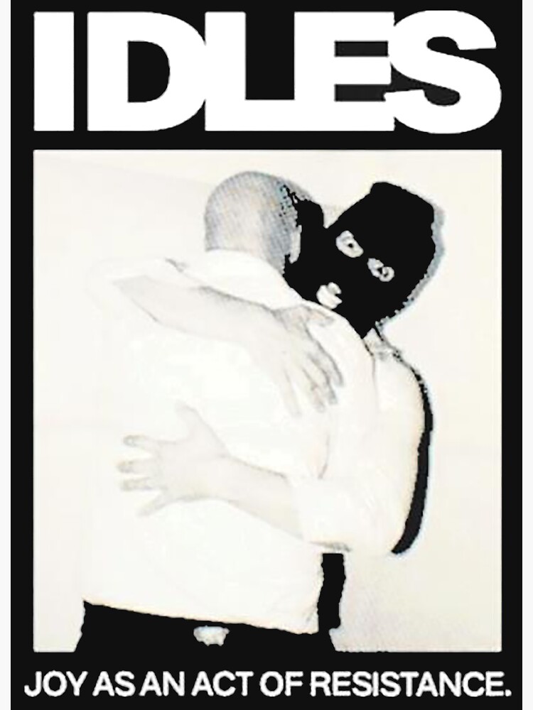 "Idles artwork - logo" Sticker for Sale by alubej7 | Redbubble