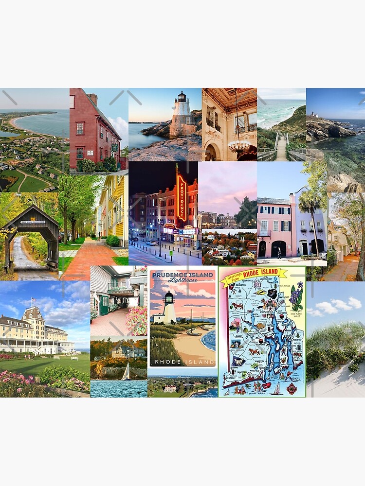"rhode island aesthetic collage" Poster for Sale by morgananjos | Redbubble