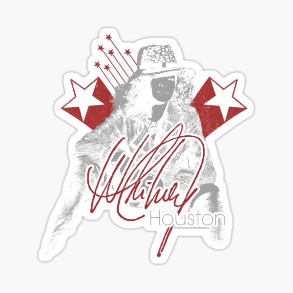 "Whitney Houston" Sticker for Sale by minderkrohy | Redbubble