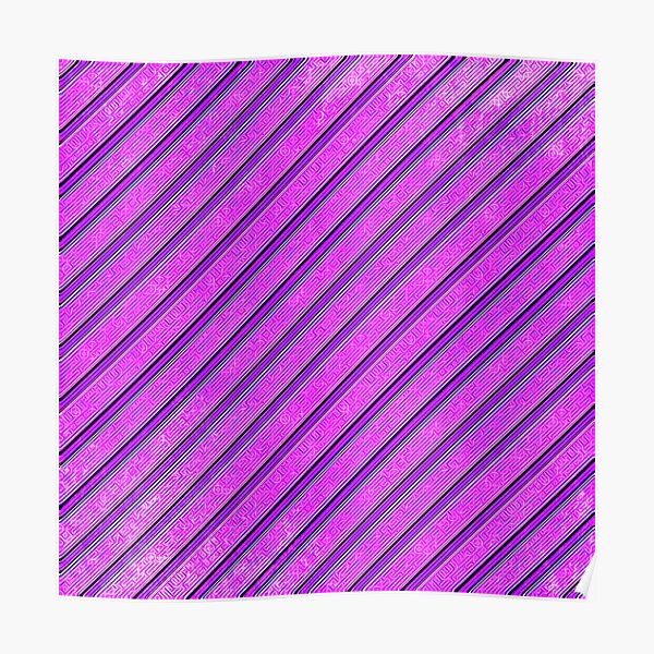 "Purple Diagonals" Poster for Sale by AptitudePics | Redbubble