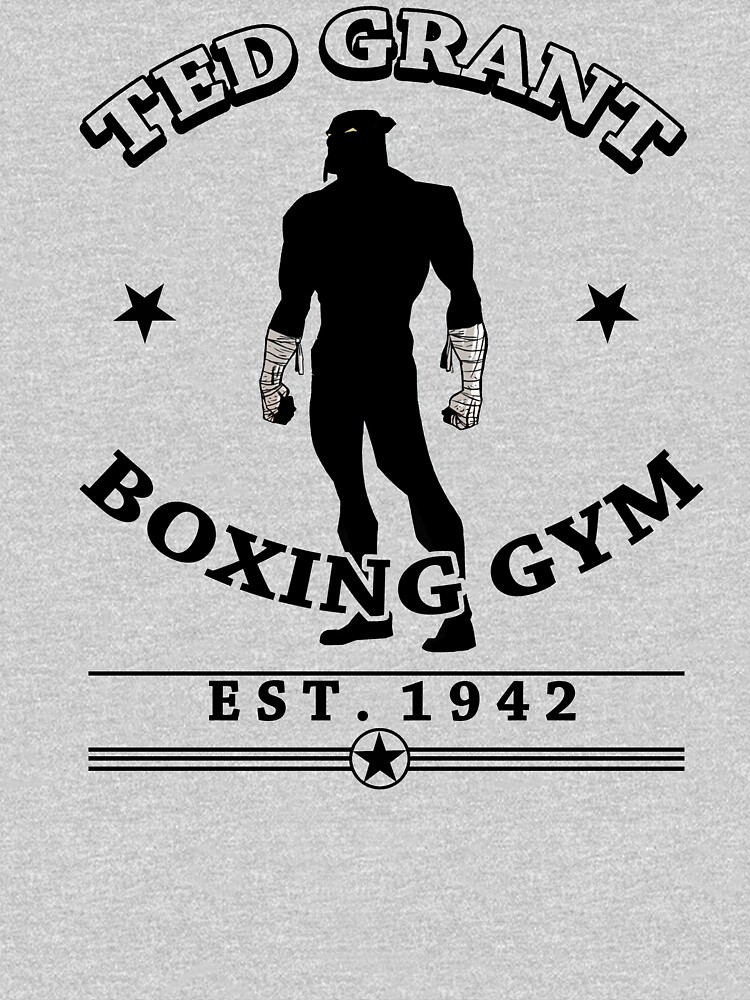 "Ted Grant's Boxing Gym" T-shirt for Sale by Caveman86 | Redbubble ...