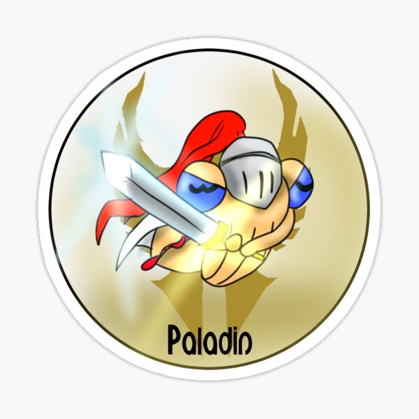 "Chibi Cuttlefish Dungeons and Dragons Paladin" Sticker for Sale by ...