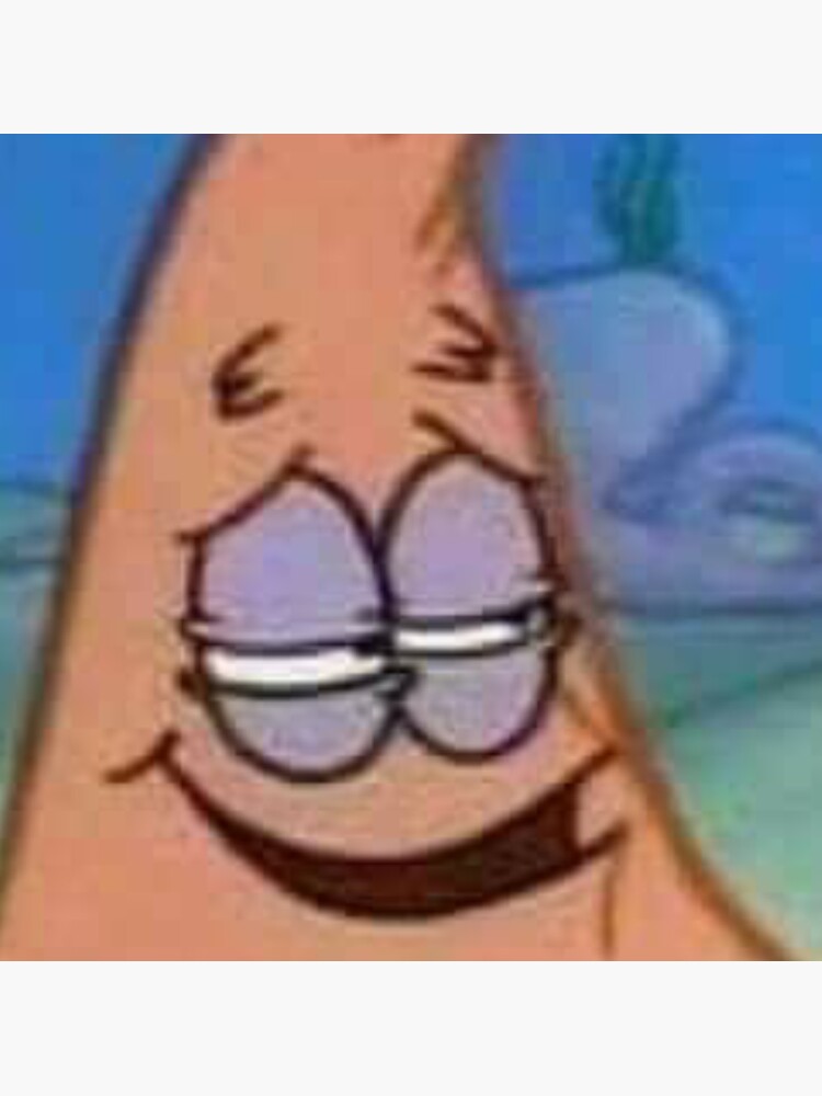 "Patrick Meme" Sticker by shayapig | Redbubble