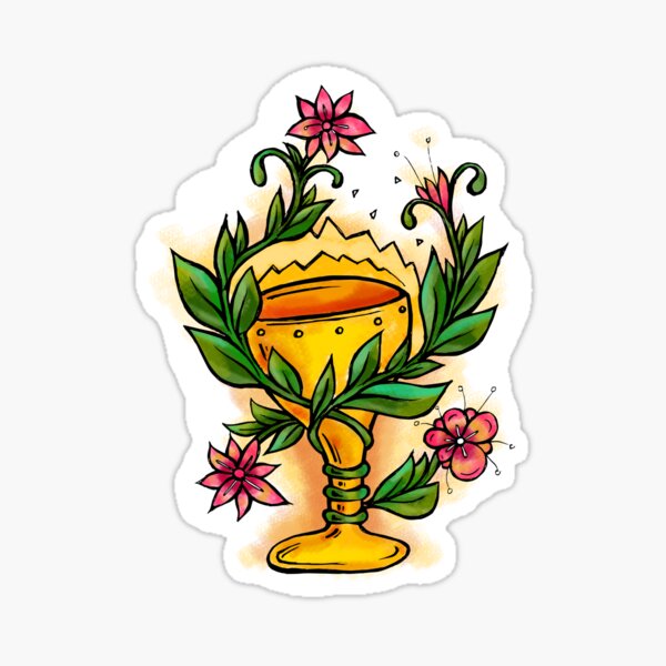 "The holy grail" Sticker for Sale by rafo | Redbubble