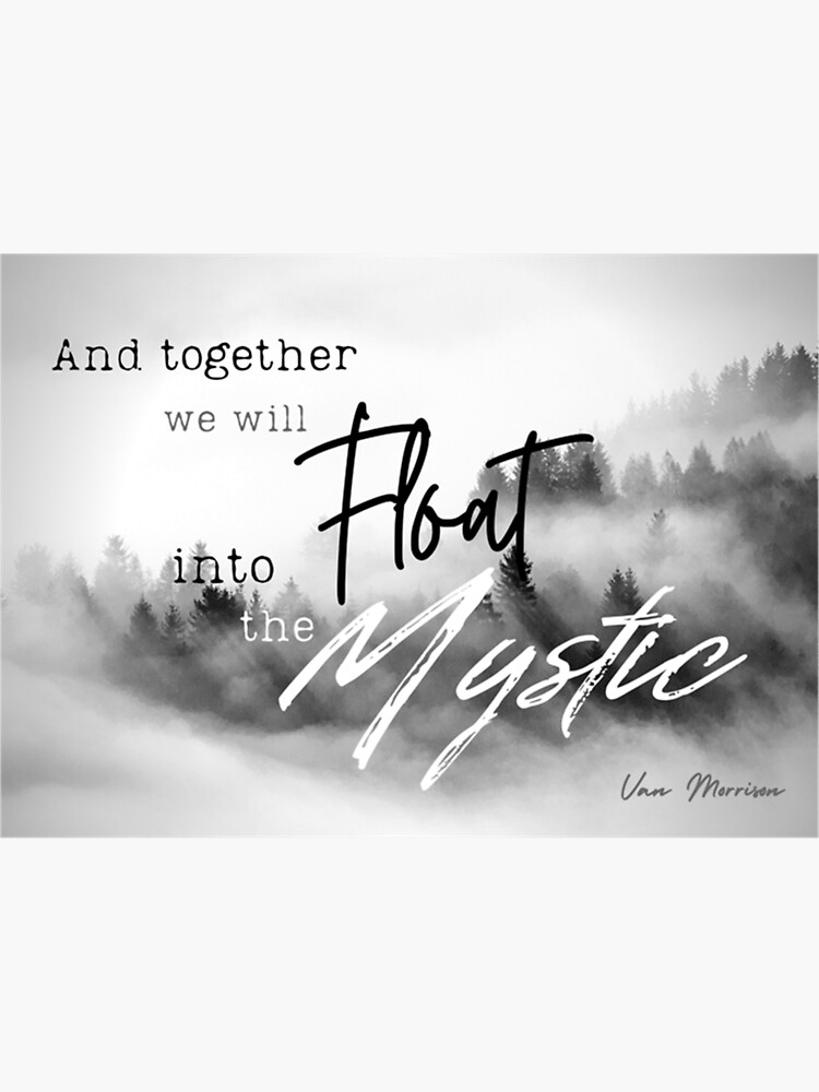 "Van Morrison - Into The Mystic " Sticker for Sale by IslandClothing ...