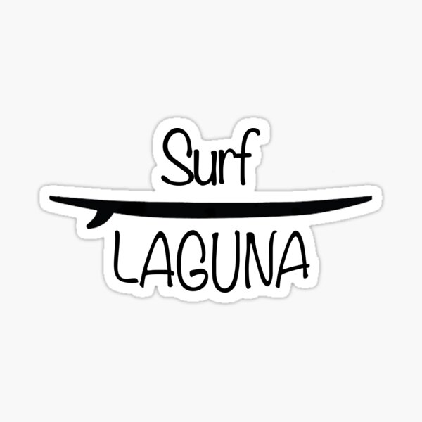 "SURF LAGUNA - The Summer Surf Club" Sticker for Sale by SummerSurfClub ...