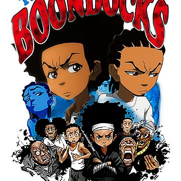 "The Boondocks cartoon" Poster for Sale by thalloathiew | Redbubble