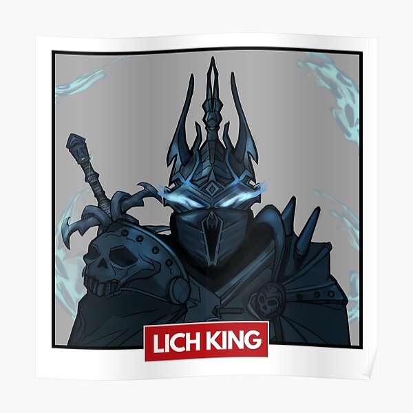 "The Lich King - Iconic Image" Poster for Sale by MMXXXII | Redbubble