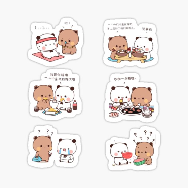 "Friendship Milk and Mocha Sticker Pack" Sticker for Sale by ...