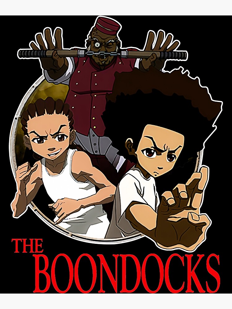 "The Boondocks Huey Riley Ruckus poster funny" Poster for Sale by ...