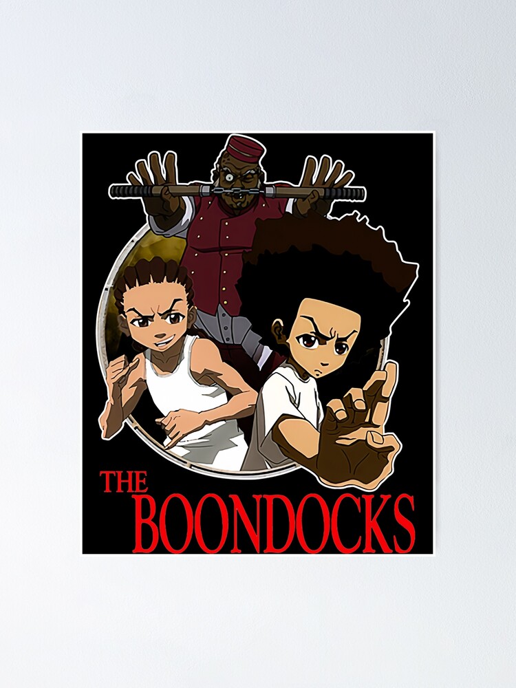 "The Boondocks Huey Riley Ruckus poster funny" Poster for Sale by ...