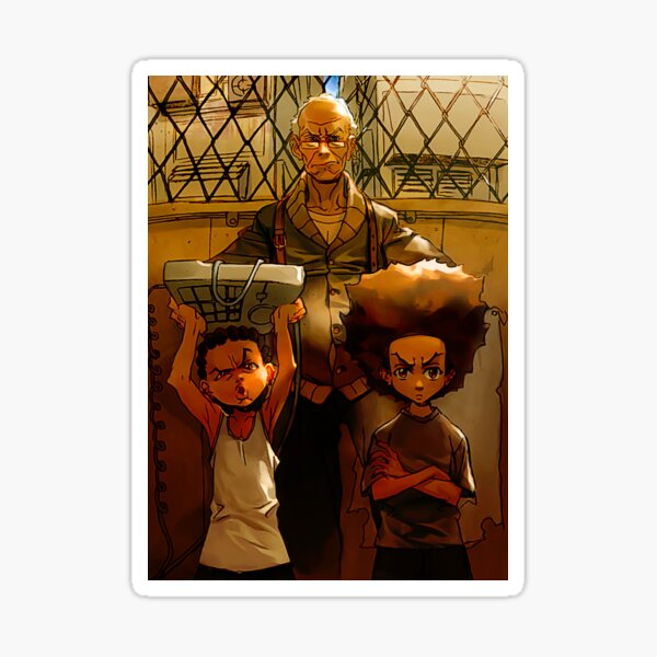 "The Boondocks Huey The Boondocks" Sticker for Sale by thalloathiew ...