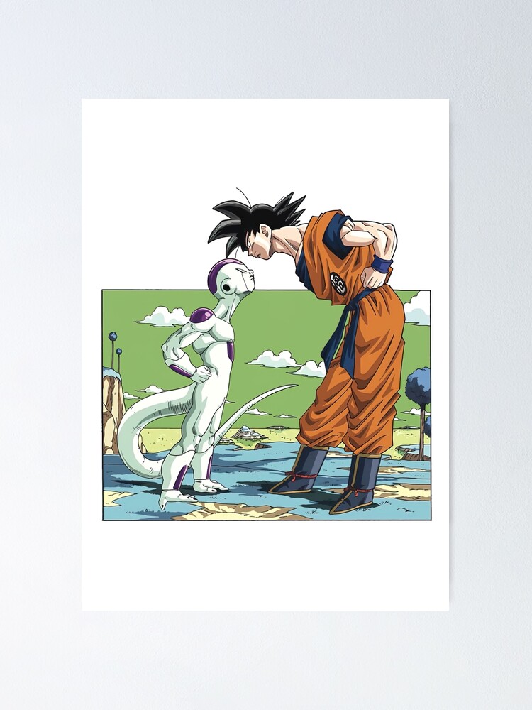 "Dragon Ball Goku Frieza" Poster for Sale by SethFrancis37 | Redbubble