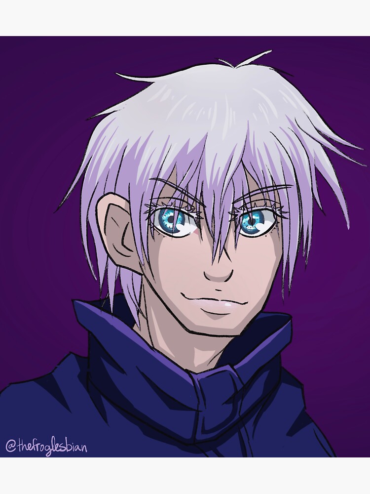 "Gojo Sensei" Sticker for Sale by thefroglesbian | Redbubble