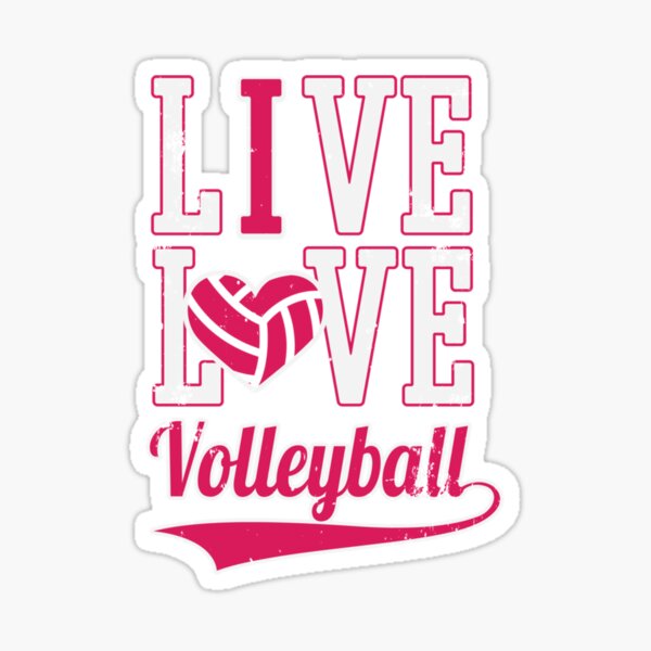 "Live Love Volleyball Volleyball Shirt Volleyball Lover Gifts ...