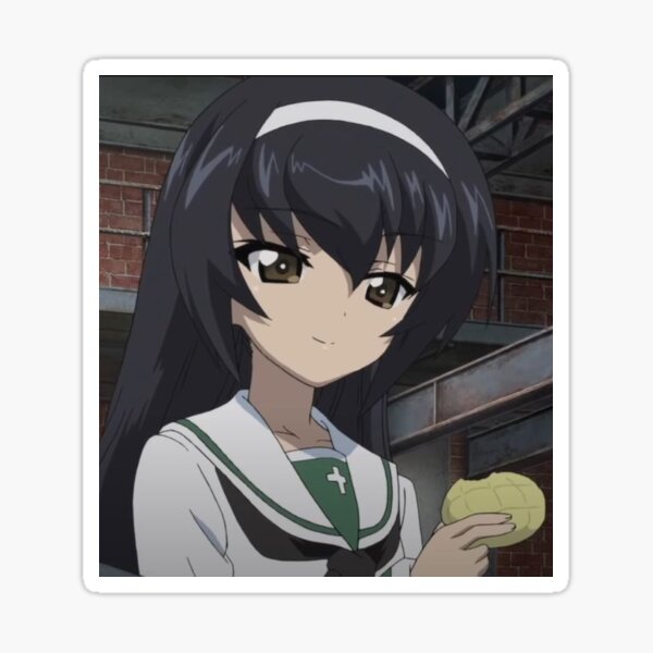 "Mako Reizei Girls Und Panzer Anime" Sticker for Sale by 1Zaners ...