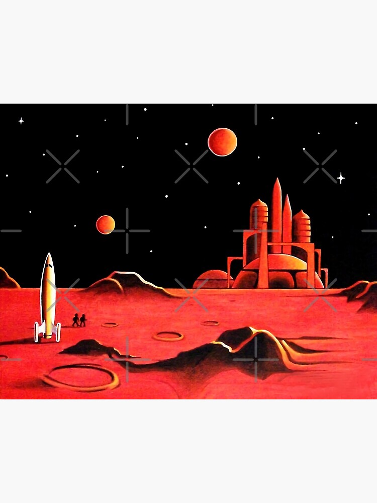 "THE CITY IN MARS" Poster for Sale by Daisy-Krehbiel | Redbubble