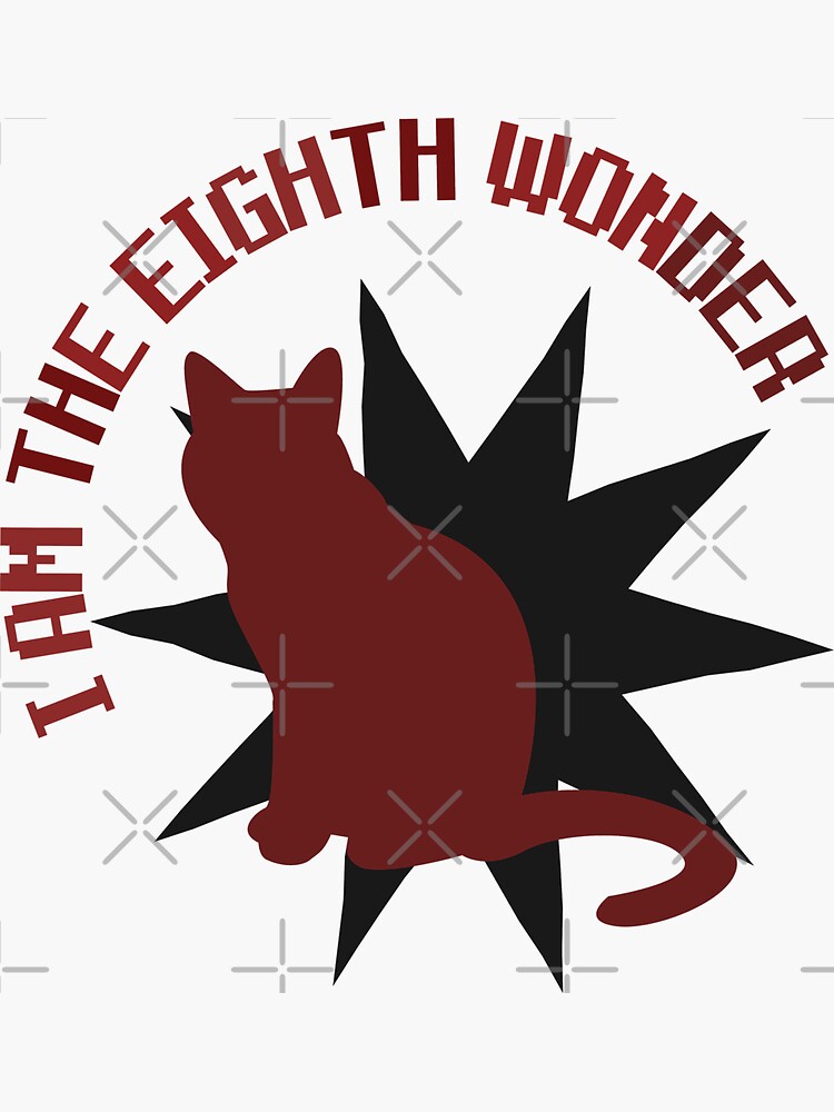 "eighth wonder lyrics - spirit phone album" Sticker for Sale by renmei ...