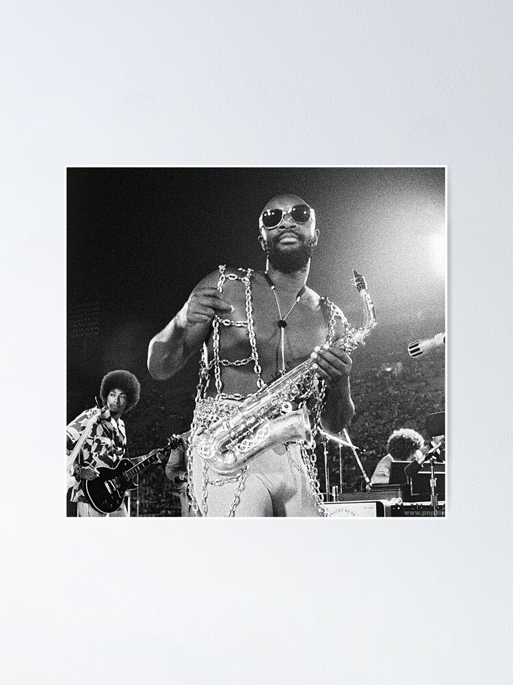 "Isaac Hayes On Stage" Poster by Trommler-San | Redbubble
